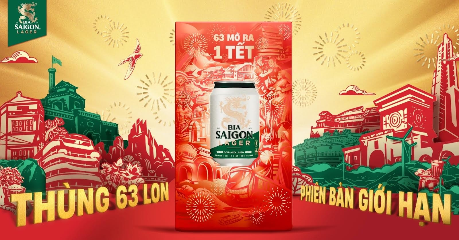 Chiến dịch Tết 2025 Bia Sài Gòn: Khác biệt với ý tưởng độc đáo về tiếng ...