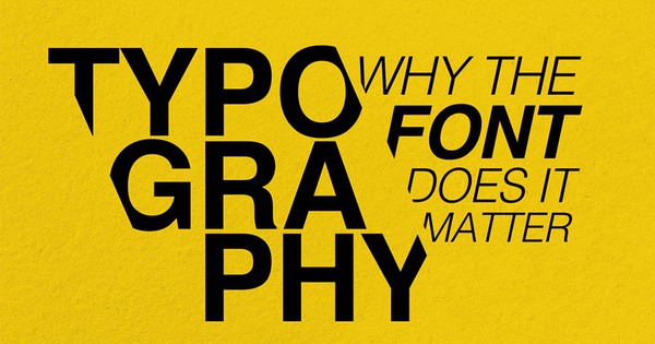Typography là gì? Kiến thức Typography quan trọng nhất cho dân đồ hoạ