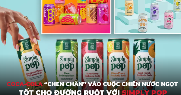 Coca-Cola ra mắt sản phẩm nước ngọt mới "Simply Pop"