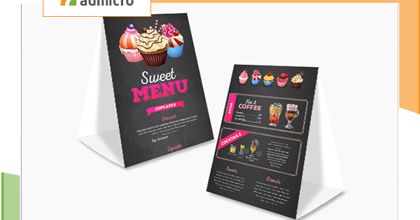 Tent Card là gì? Những định dạng Tent Card phổ biến nhất hiện nay